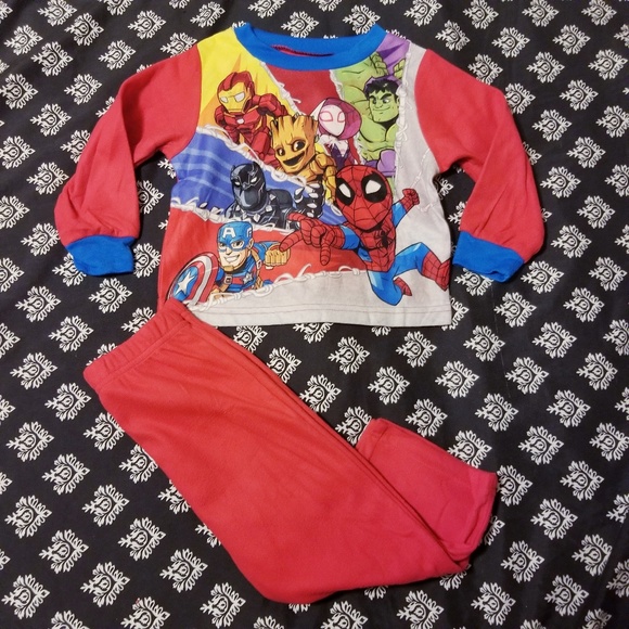 Marvel | Pajamas | Marvel Superheroes Flannel Sleepwear | Poshmark